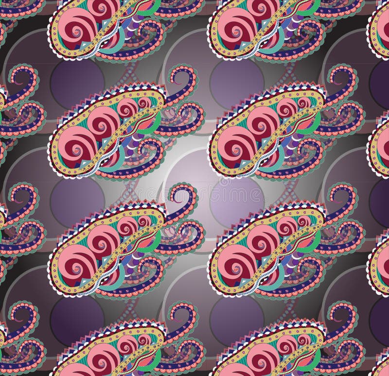 Abstract Octopus Seamless Texture Stock Vector - Illustration of ...