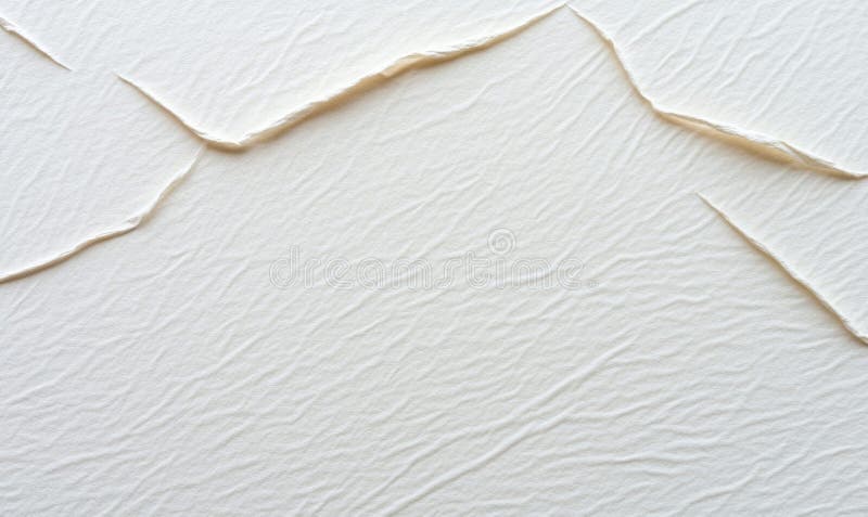 Abstract Off-white Cloth Backdrop Featuring Subtle Texture and Torn ...