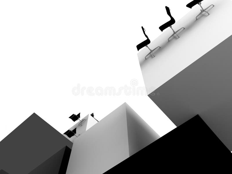 Abstract office stock illustration. Illustration of scene - 2323773