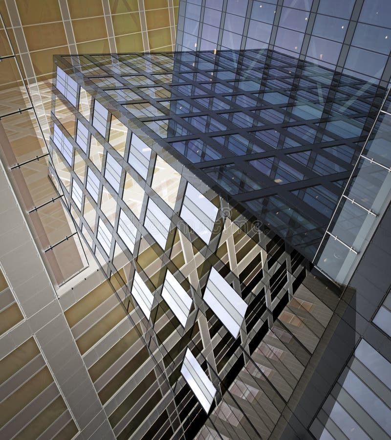 Abstract office building stock photo. Image of skyscraper - 17080618