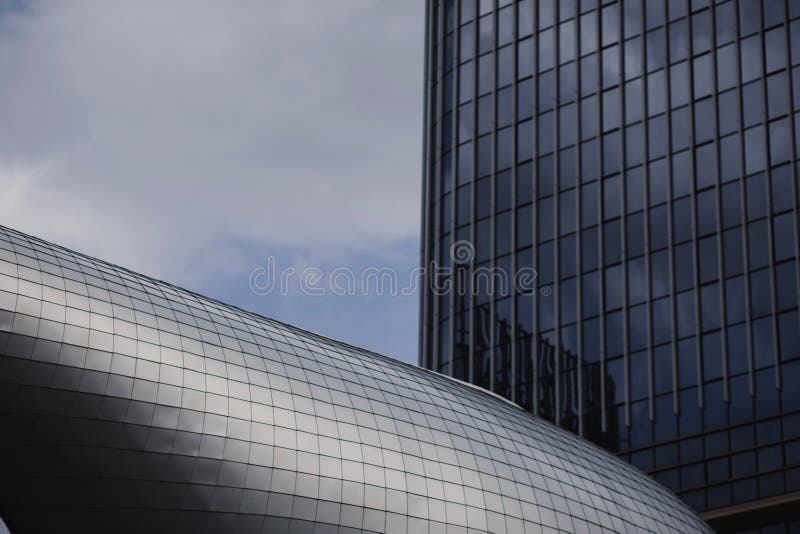 Abstract office building stock photo. Image of geometry - 185322120