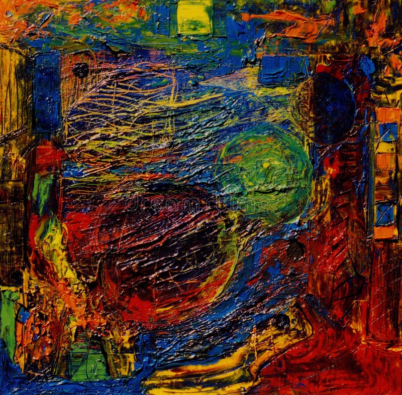 Abstract Oil stock illustration. Illustration of texture - 22756796