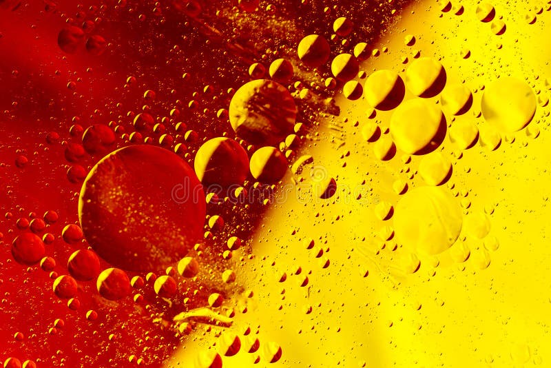 Abstract Oil Droplets stock image. Image of texture, surface - 31378251