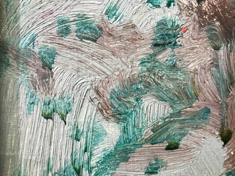 Abstract Oil Paint Texture on Canvas, Background Stock Photo - Image of ...