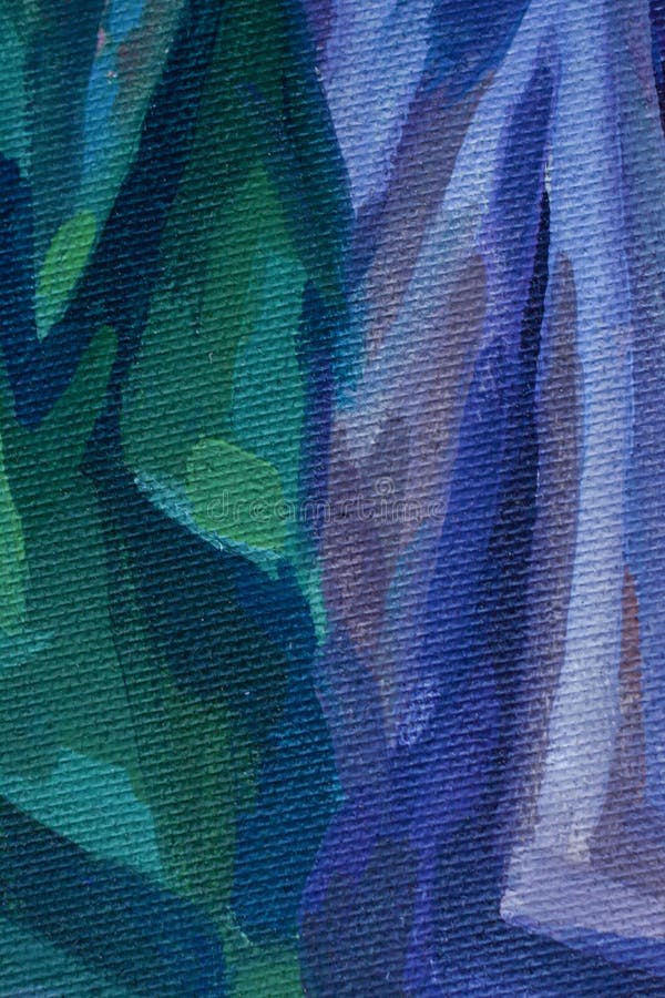 Abstract Oil Paint Texture on Canvas, Background. Oil Painting on ...