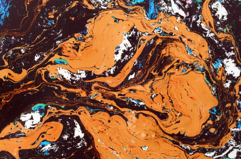 Abstract Oil Paint Texture on White Canvas, Colorful Abstract ...