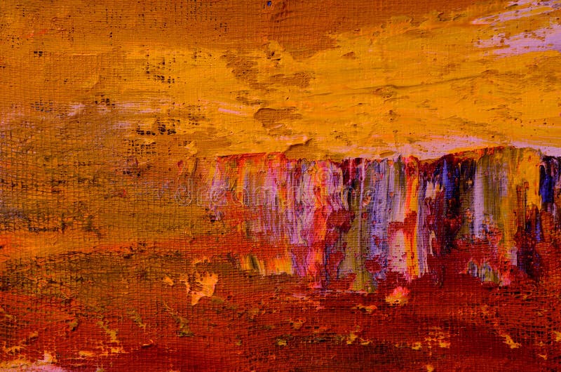 Abstract oil painting stock illustration. Illustration of shape - 27001496