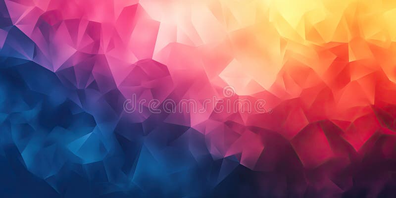Abstract Oil Painting with Warm and Cool Colors Stock Illustration ...