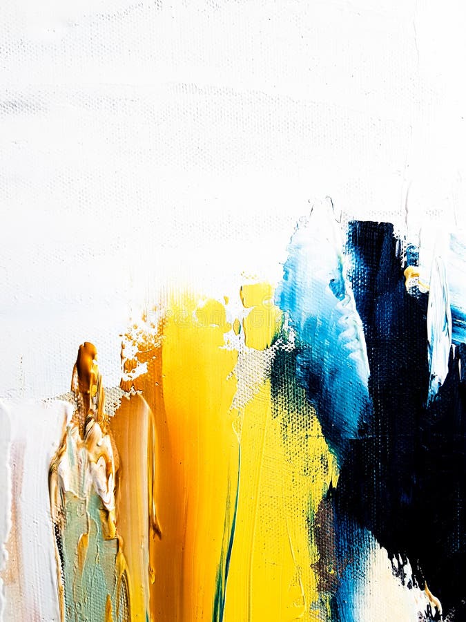 Abstract Oil Texture Background. Paint on Canvas Stock Photo - Image of ...