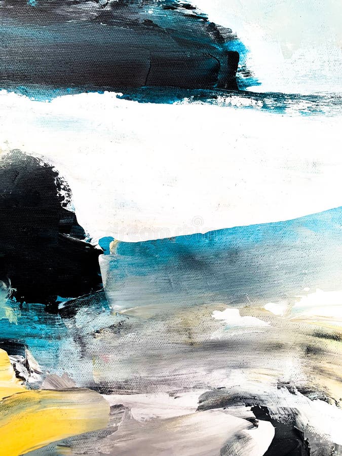 Abstract Oil Texture Background. Paint on Canvas Stock Photo - Image of ...