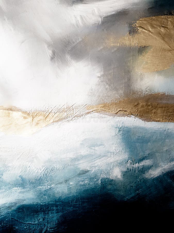 Abstract Oil Texture Background. Paint on Canvas Stock Image - Image of ...