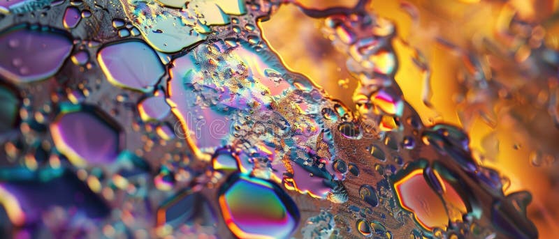 Abstract Oil Texture Background, Rainbow Watercolor, Pattern of Liquid ...