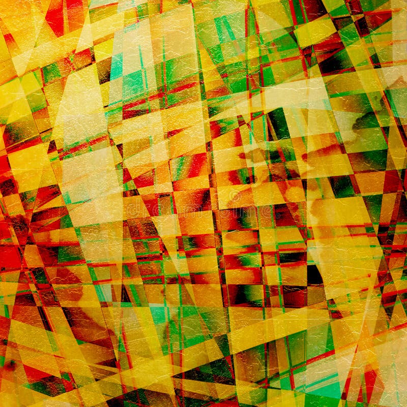 Abstract Old Chaotic Pattern Stock Illustration - Illustration of crazy ...