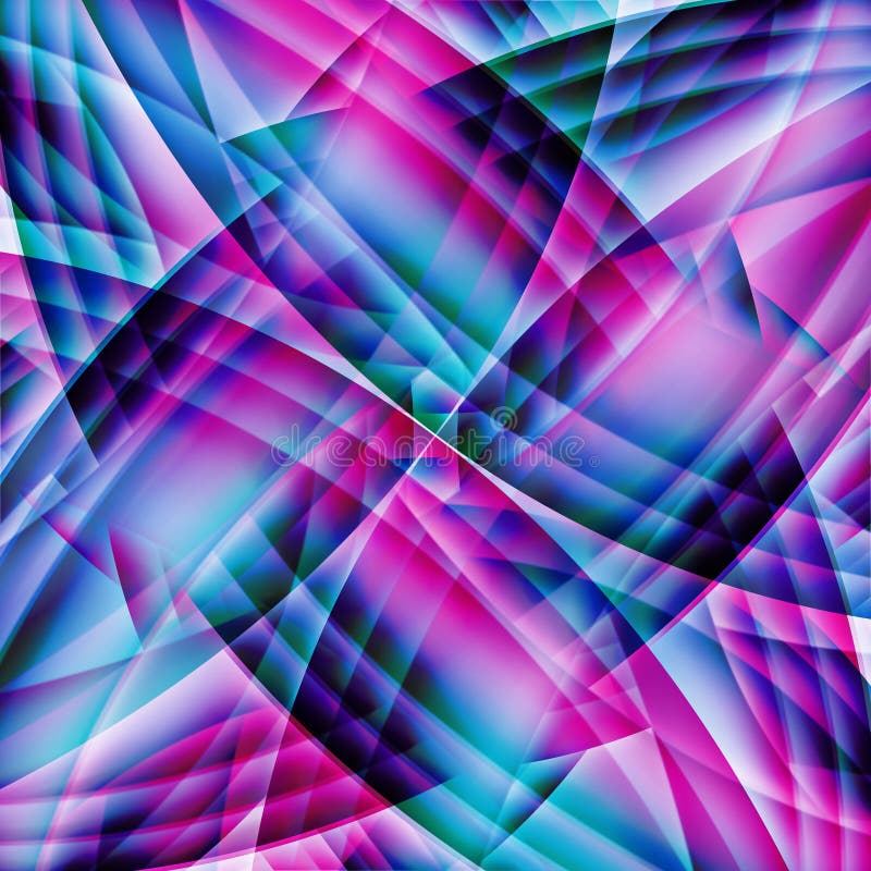 Abstract Old Chaotic Pattern with Colorful Translucent Lines Stock ...