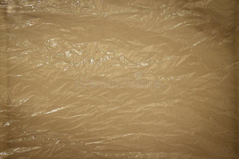 Abstract Old Crumpled Wrinkled Plastic Transparent Plastic Cellophane ...