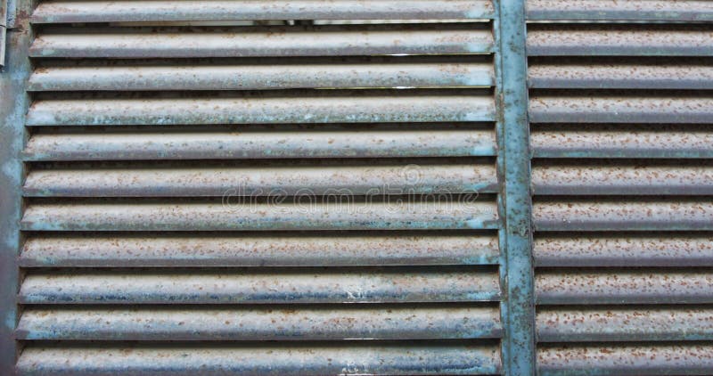 Abstract Textures and Patterns- Old Rusty Metal Grill Window Stock ...