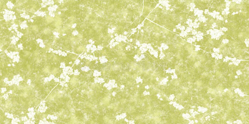 Abstract Olive Green Floral Pattern Nature Inspired Botanical Texture ...