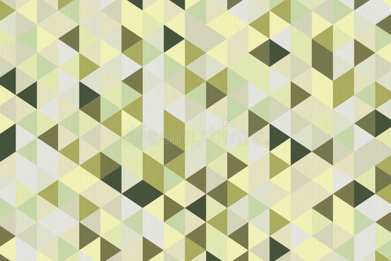 Abstract Olive Green Geometric Background with Layers of Triangles and ...