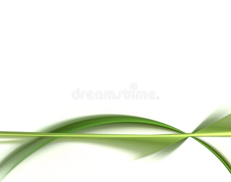 Abstracte Groene Krul vector illustratie. Illustration of elegantie ...