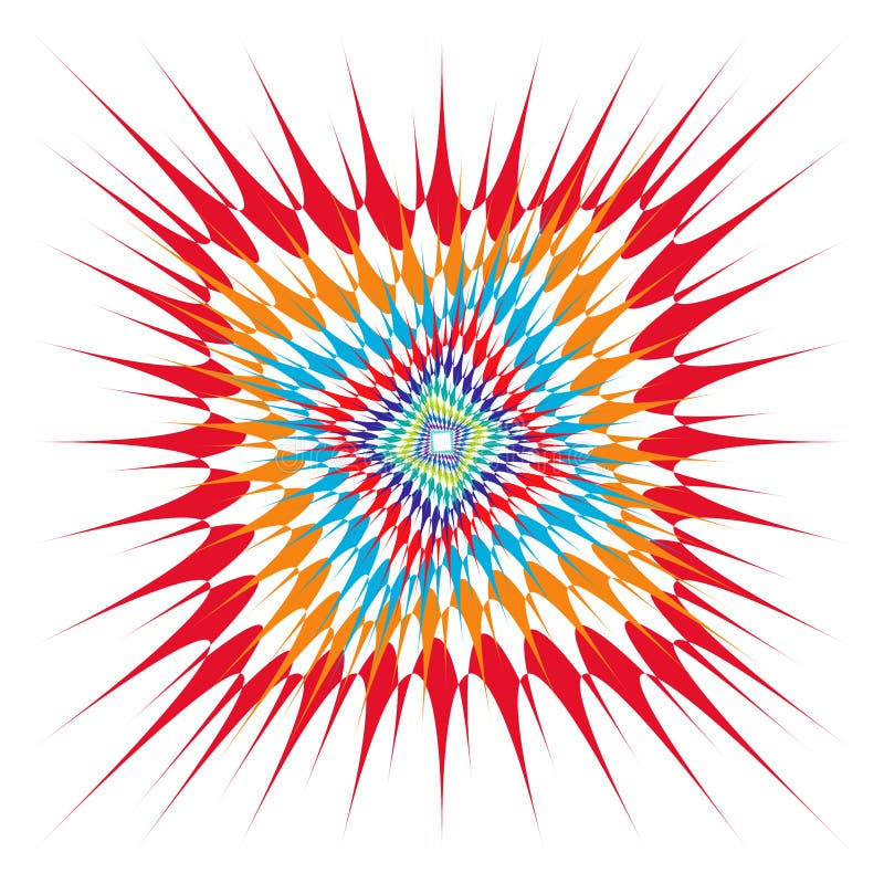 Abstract Op-art Element. Optical, Visual Art, Artistic Element ...