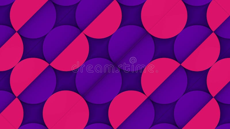An Abstract Op Art Style Composition. 3d Rendering Loop Animation 4K ...