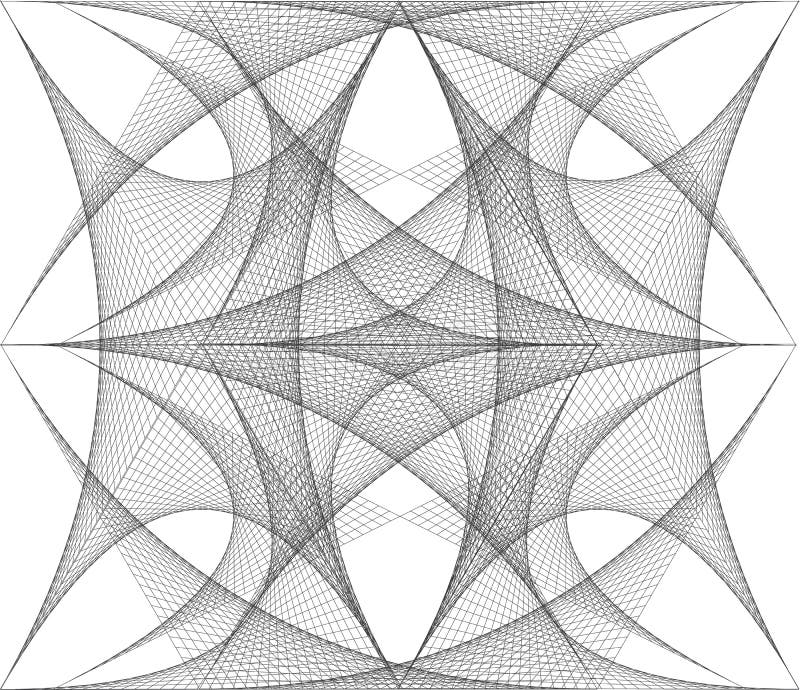 Abstract Openwork Paint Background with Nets. Modern Vector Design ...