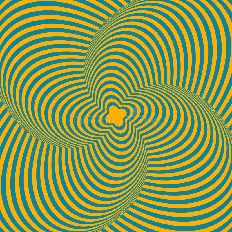 Abstract Optical Art. Optical Illusion Background. 3d Modern Geometric ...