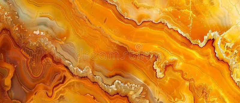 Abstract Orange Agate Stone Texture Background Stock Illustration ...