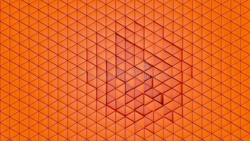 Orange Matrix. Ones and Zeros Stock Vector - Illustration of background ...