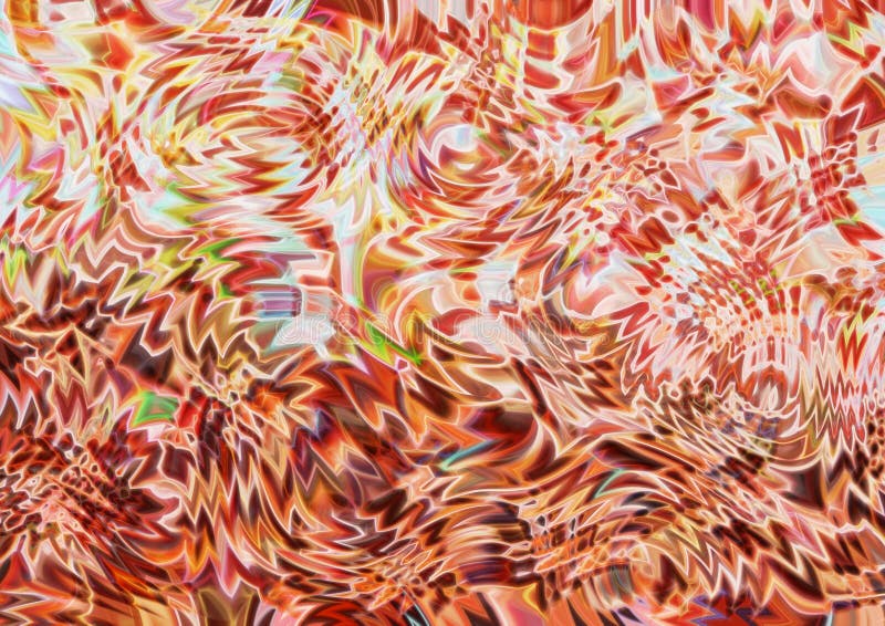 Abstract Orange Background of Chaotic Ovals and Shapes Stock ... Abstract Orange Background of Chaotic Ovals and Shapes Stock ...