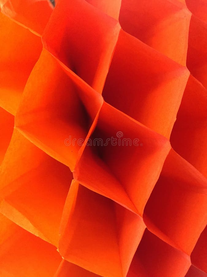 Orange and Black Background, Diamond Abstract Shape Dimension Design ...