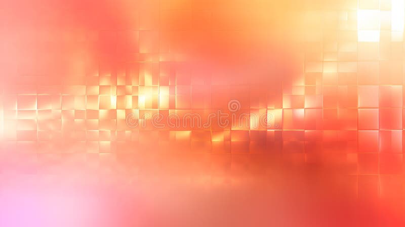 Abstract Orange Background with Smooth Lines and Light Effects, Vector ...