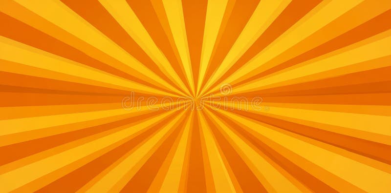 In this Abstract Orange Background, a Starburst Explosion Design is ...