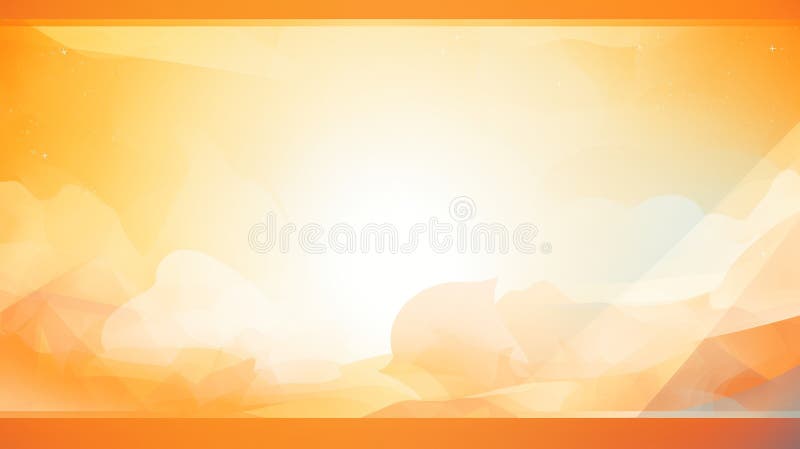 An Abstract Orange Background with a Sun in the Center Stock ...
