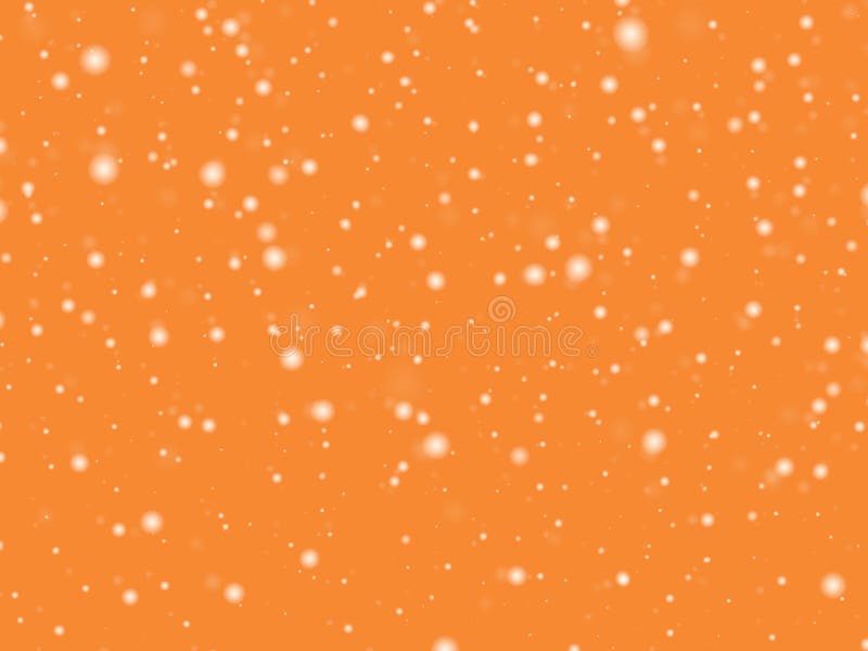 Abstract Orange Background with White and Snow Layout Design for ...