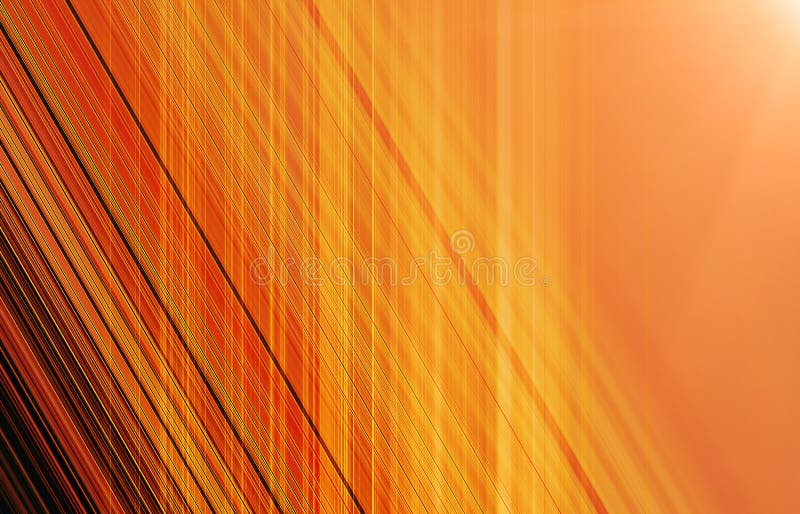 Abstract Orange Background with Yellow Stripes Stock Image - Image of ...