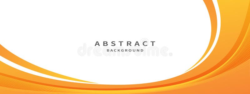 Abstract Orange Banner Background. Graphic Design Banner Pattern ...