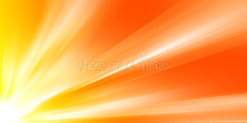 Abstract Orange Banner Design Template Featuring Dynamic White Lines ...