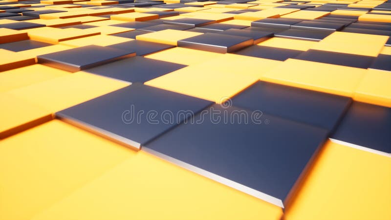 Black and Orange Boxes Modern Packaging for Digital Wallpaper Design ...