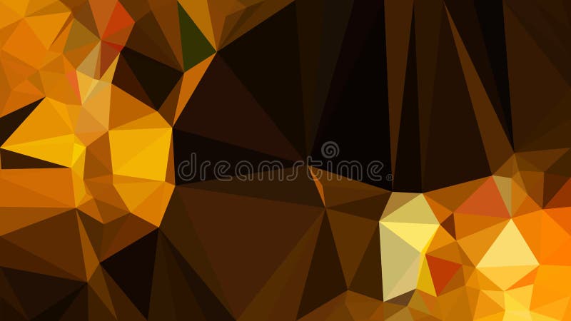 Abstract Orange and Black Polygon Triangle Background Vector Image ...