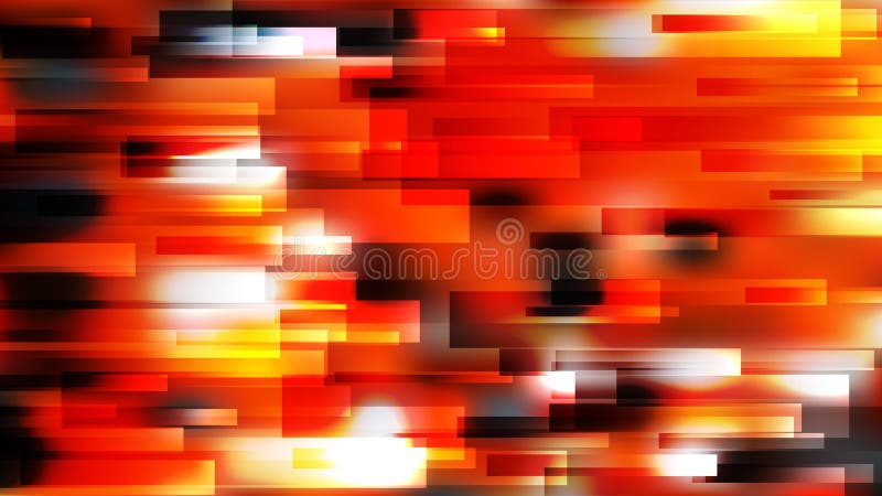 Abstract Orange Black and White Horizontal Lines and Stripes Background ...