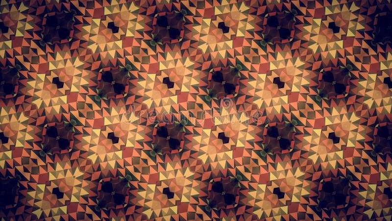 Abstract Orange Blocks Pattern Wallpaper Stock Photo - Image of ...