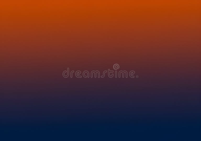 Gradient Background from Orange To Blue with Smooth Transition and ...