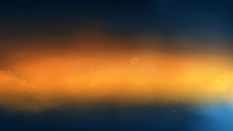 Abstract Orange and Blue Gradient Background with Bokeh Effect, Modern ...
