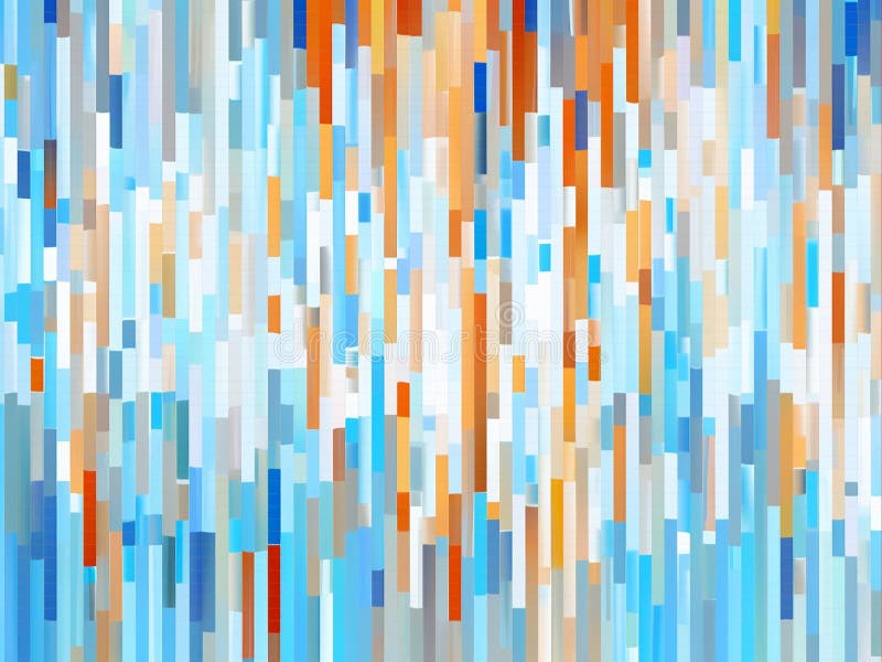 Thin Vertical Lines Pattern on Yellow Background. Hand Drawn Small ...