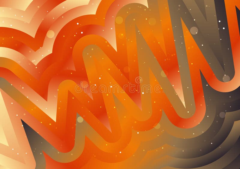 Abstract Orange and Brown Gradient Background Stock Vector ...