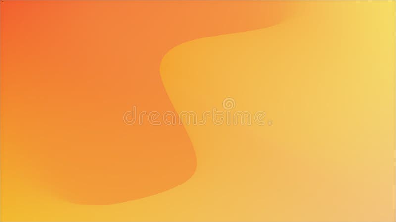 Abstract Orange Color Background with Dynamic Shapes. Stock ...