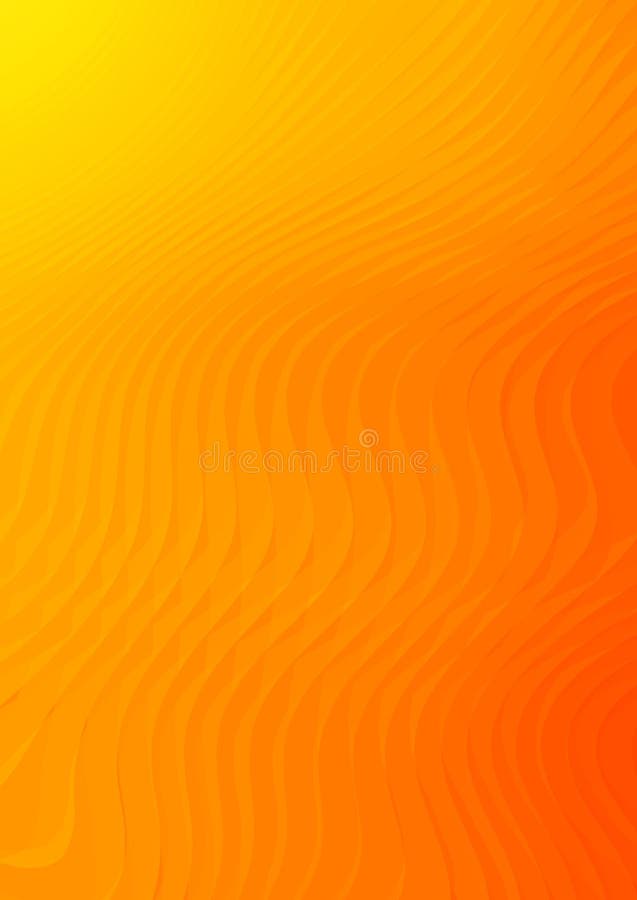 Abstract Orange Color Curve Background Stock Illustration ...