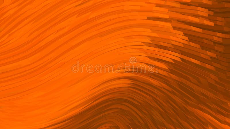Abstract Orange 3d Background. Neon Light Backdrop. Digital Screen. NFT ...