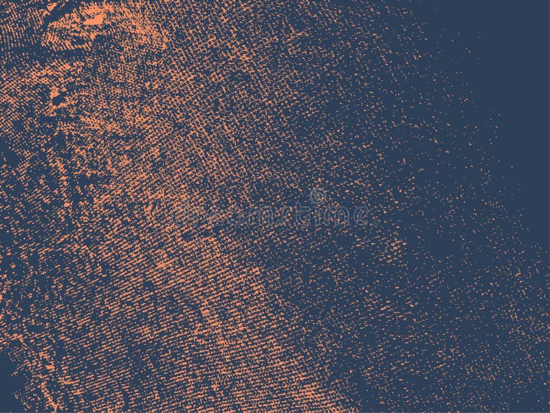 Abstract Orange Dark Blue Old Rough Retro Design. Grunge Texture ...
